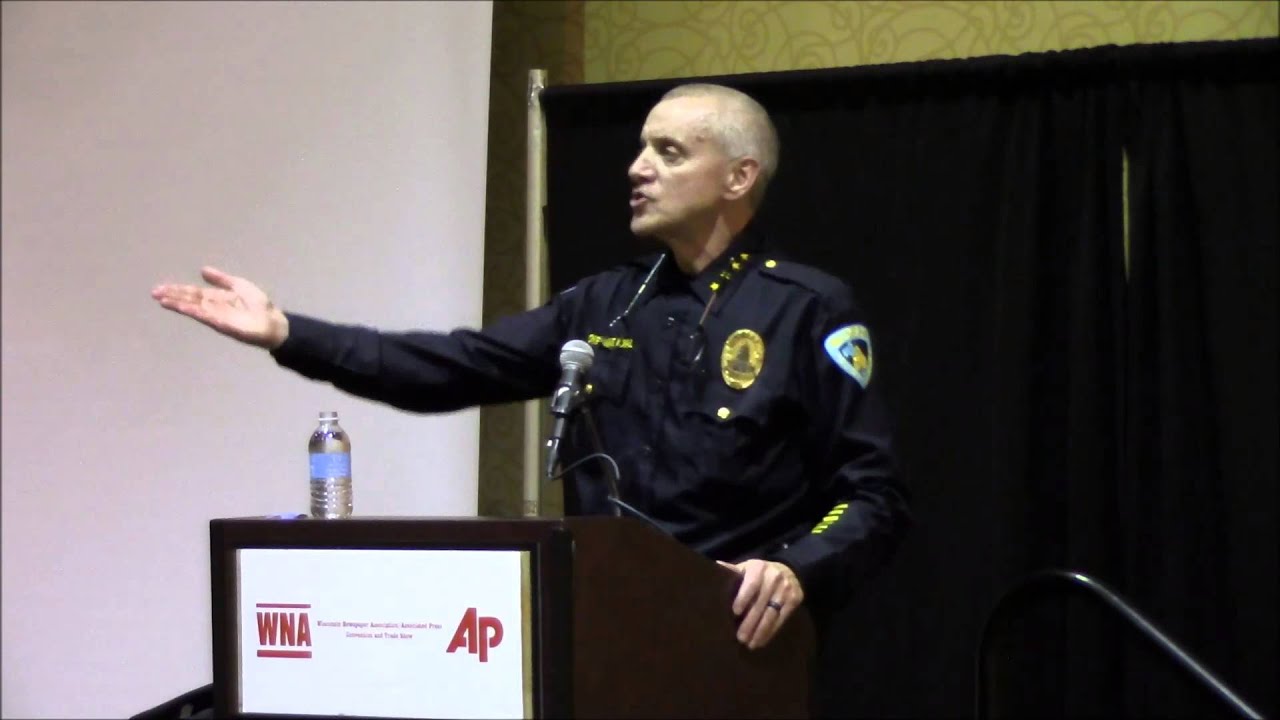 Madison Police Chief Michael Koval at 2016 WNA/AP Convention and Trade ...