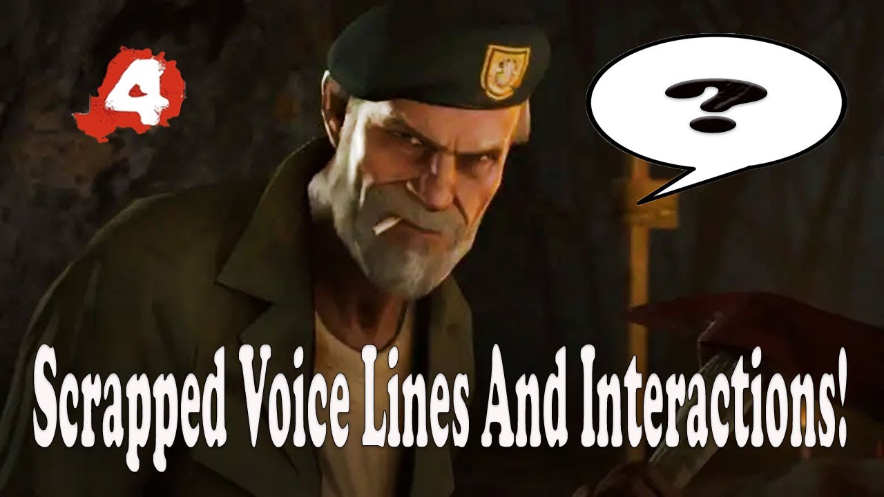 Left 4 Dead 2 All New And Scrapped Voice Lines And Interactions! (Left ...