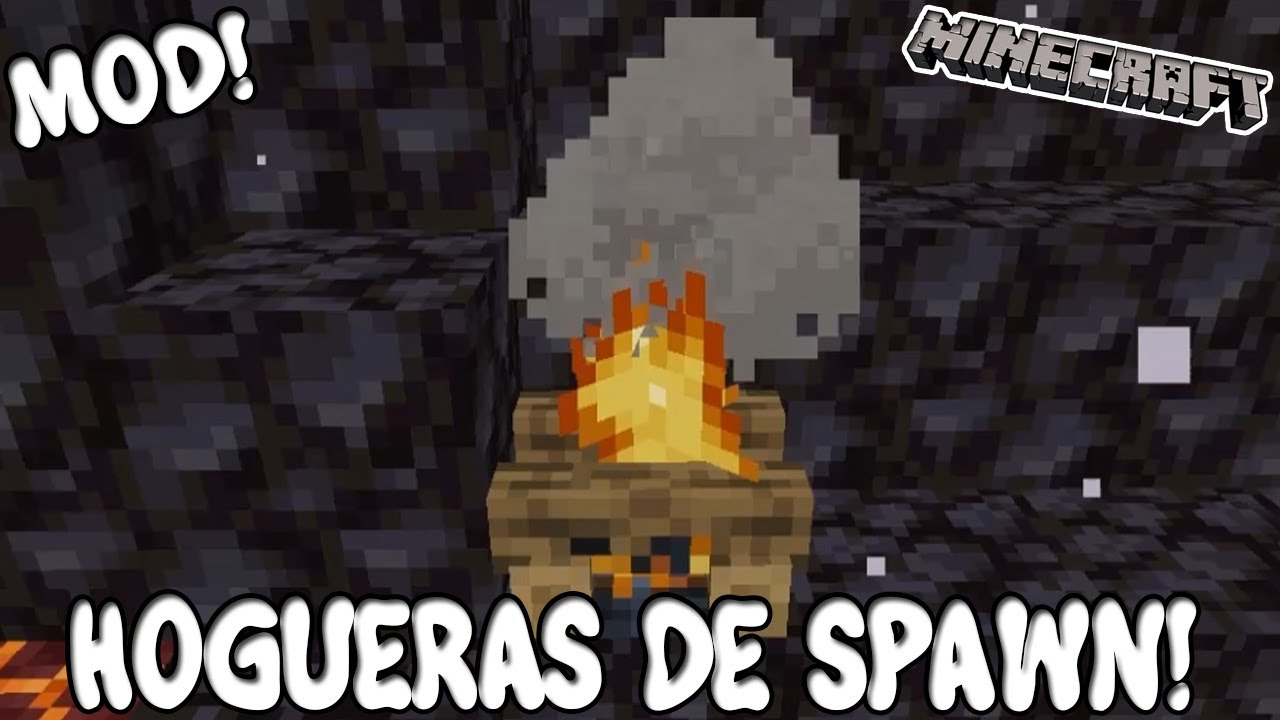 HOGUERAS DE SPAWN! Minecraft 1.19.2 MOD CAMPFIRE SPAWN AND TWEAKS ...