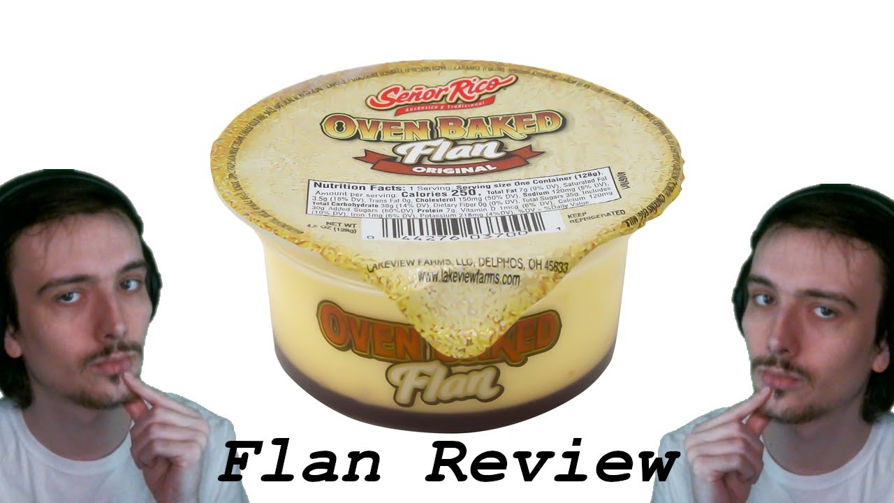 Señior Rico Oven Baked Flan Review - YouTube