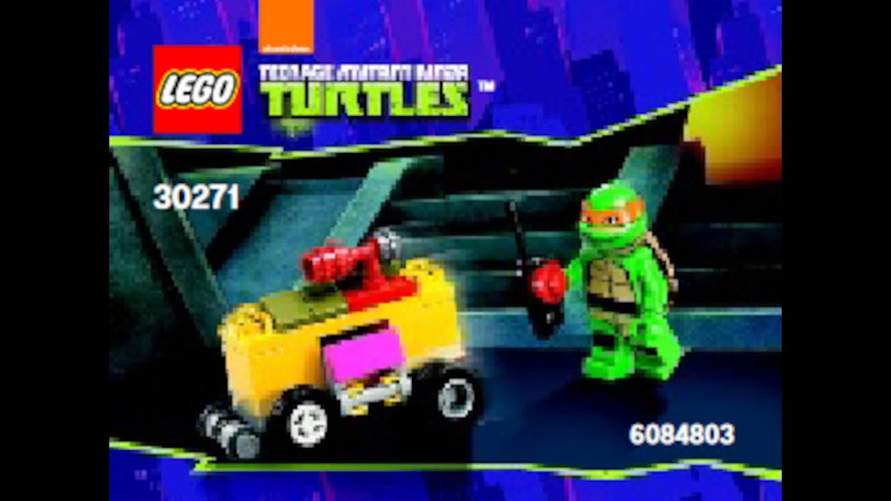 LEGO Instructions | Teenage Mutant Ninja Turtles | 30271 | Mikey's Mini ...