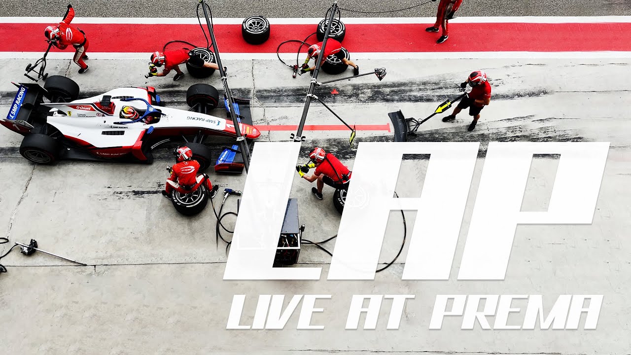 LAP | Live At Prema | F2 Bahrain Tests - YouTube