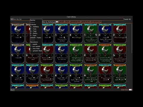 Godot Card Game Framework 1.12 / Project Dreams 0.8 - Card Library - YouTube