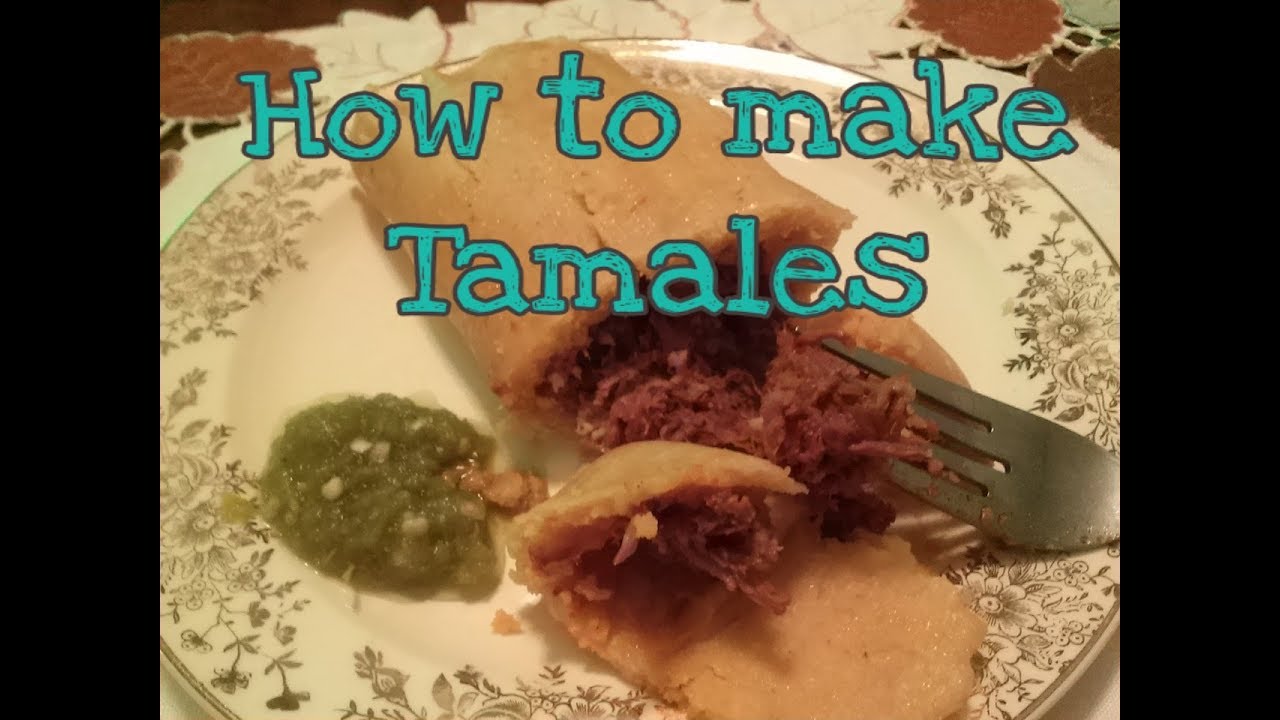 Tamale assembly & cooking - YouTube