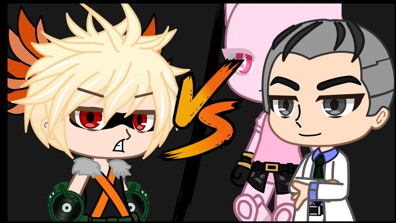 Katsuki Bakugo vs Yoshikage Kira | Gacha Club - YouTube