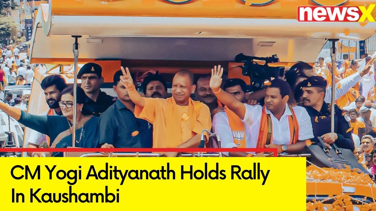 UP CM Yogi Adityanath Holds Rally In Kaushambi | Uttar Pradesh Lok ...