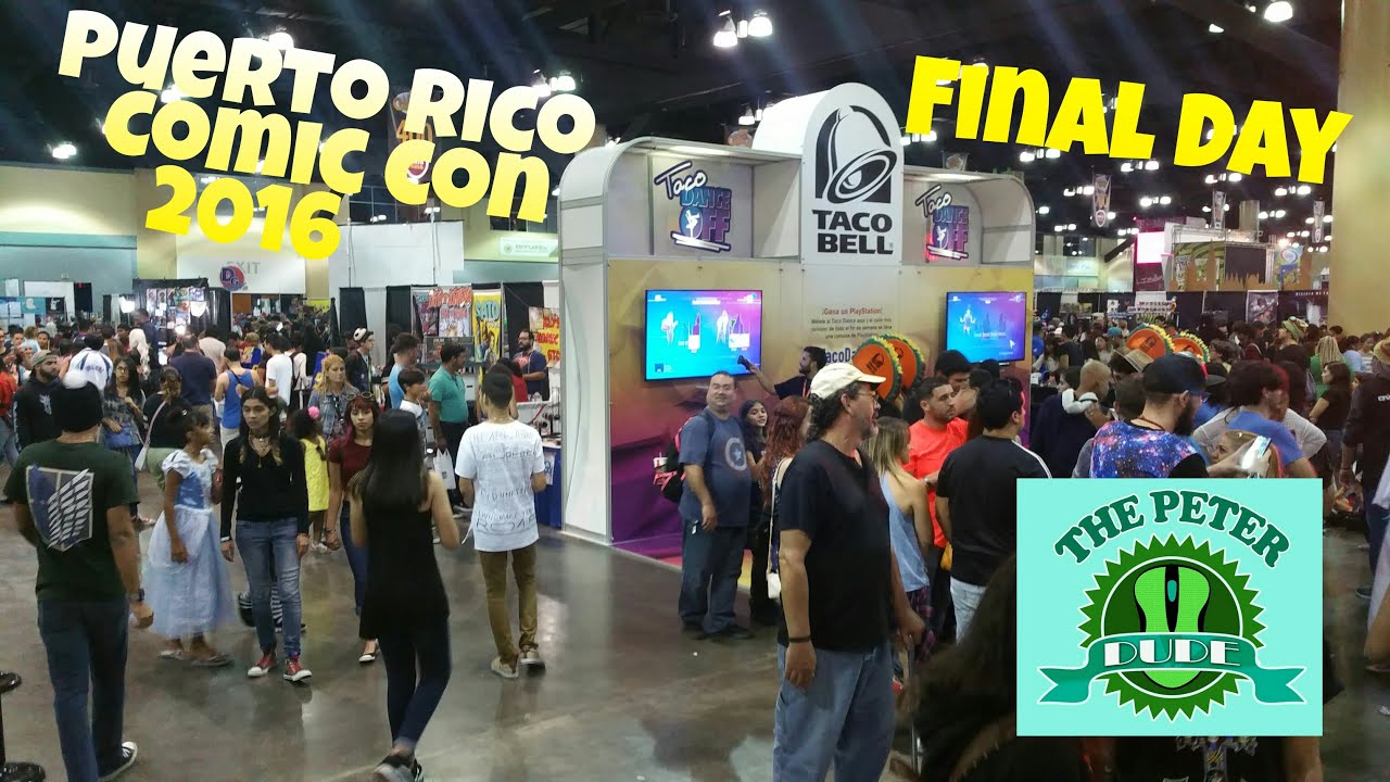 Puerto Rico Comic-con 2016 Day #3 VLOG - YouTube