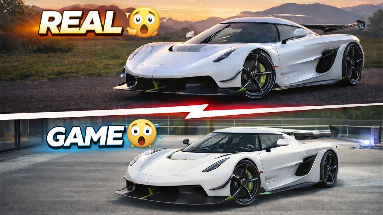 Extreme Car Driving Simulator Cars in Real Life 😱 | REAL vs GAME ...