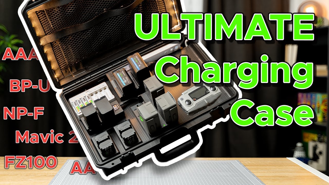 DIY ULTIMATE Charging Case for Camera's and Batteries! | Portable Power ...
