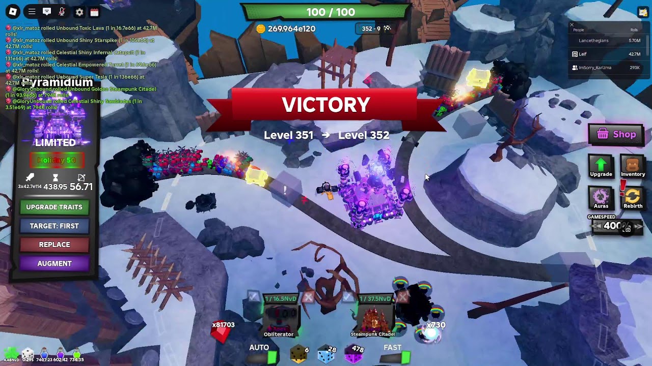 Tower defense RNG - YouTube