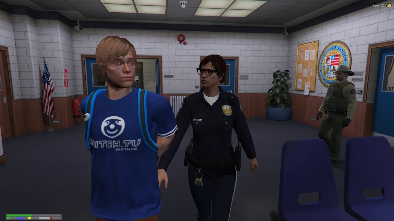 Police Chase Steve (Mitch.tv Streamer) - YouTube