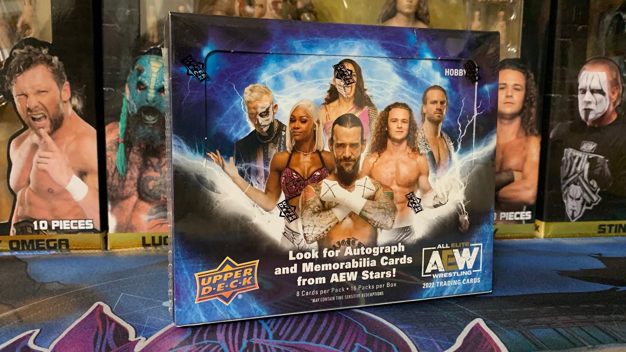 AEW 2022 Hobby Box Opening! Revolution Special! - YouTube