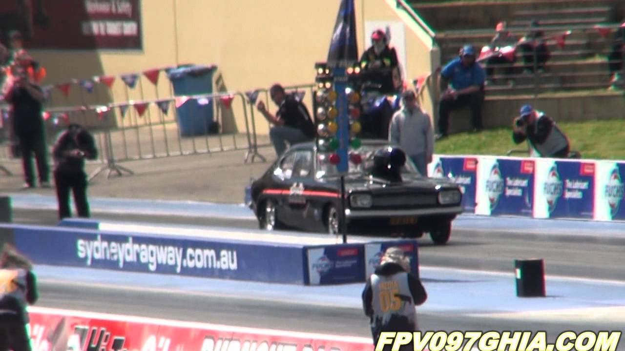 TRICK & MANSWETO RACING FORD CAPRI V8 ( IENIL8 ) RUNS 7.03 @ 196 MPH AT ...