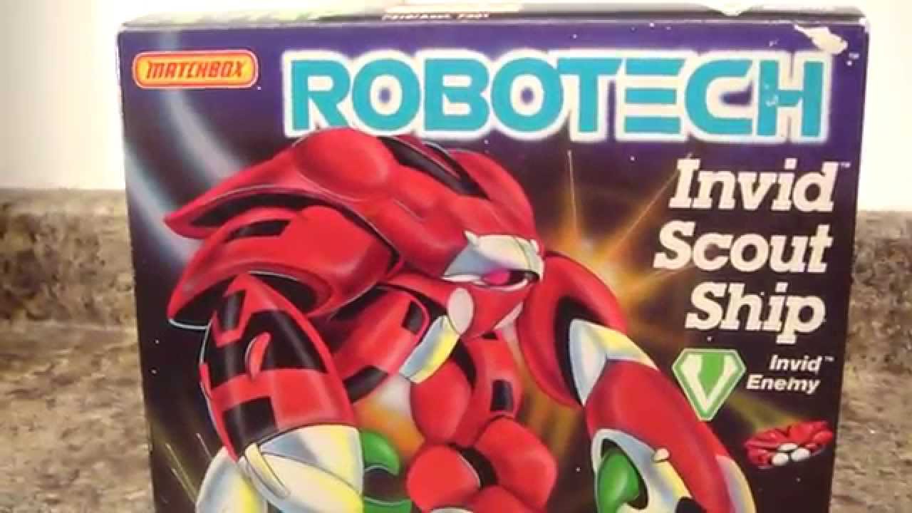 revision robotech matchbox: invid scout ship en español - YouTube