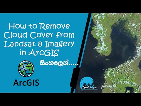 How to Remove Cloud Cover from Landsat 8 Imagery in ArcGIS - YouTube