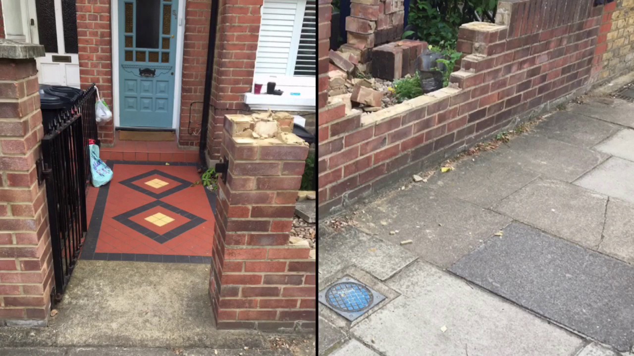 Victorian tiled path in Chiswick, London - YouTube