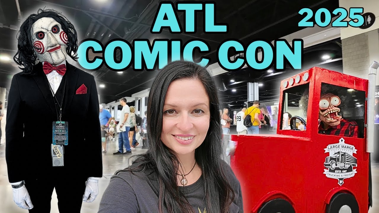 Atlanta Comic Convention 2025: First Time Walkthrough, Cobra Kai Cast ...