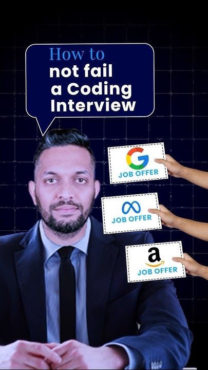 How to not fail a coding interview - YouTube