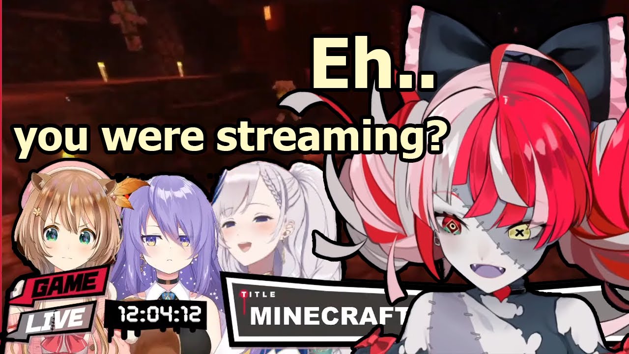 Four person collab but nobody knows Ollie was streaming the whole time (+moontech) - YouTube