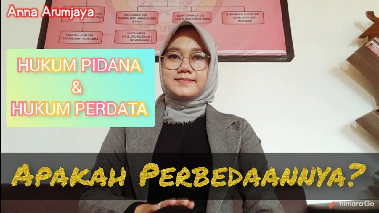 Perbedaan Hukum Pidana dan Hukum Perdata | Edukasi Hukum - YouTube