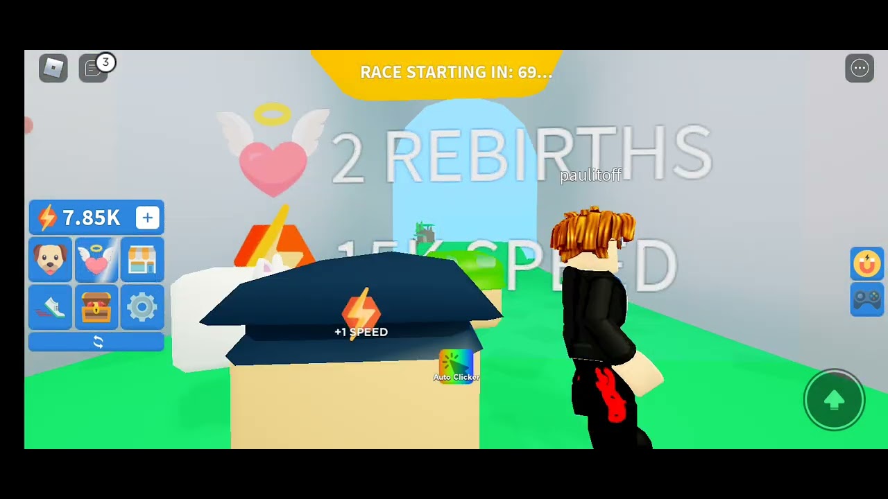 (Roblox Speed Run Simulator) FIQUEI RAPIDO 🏃 - YouTube