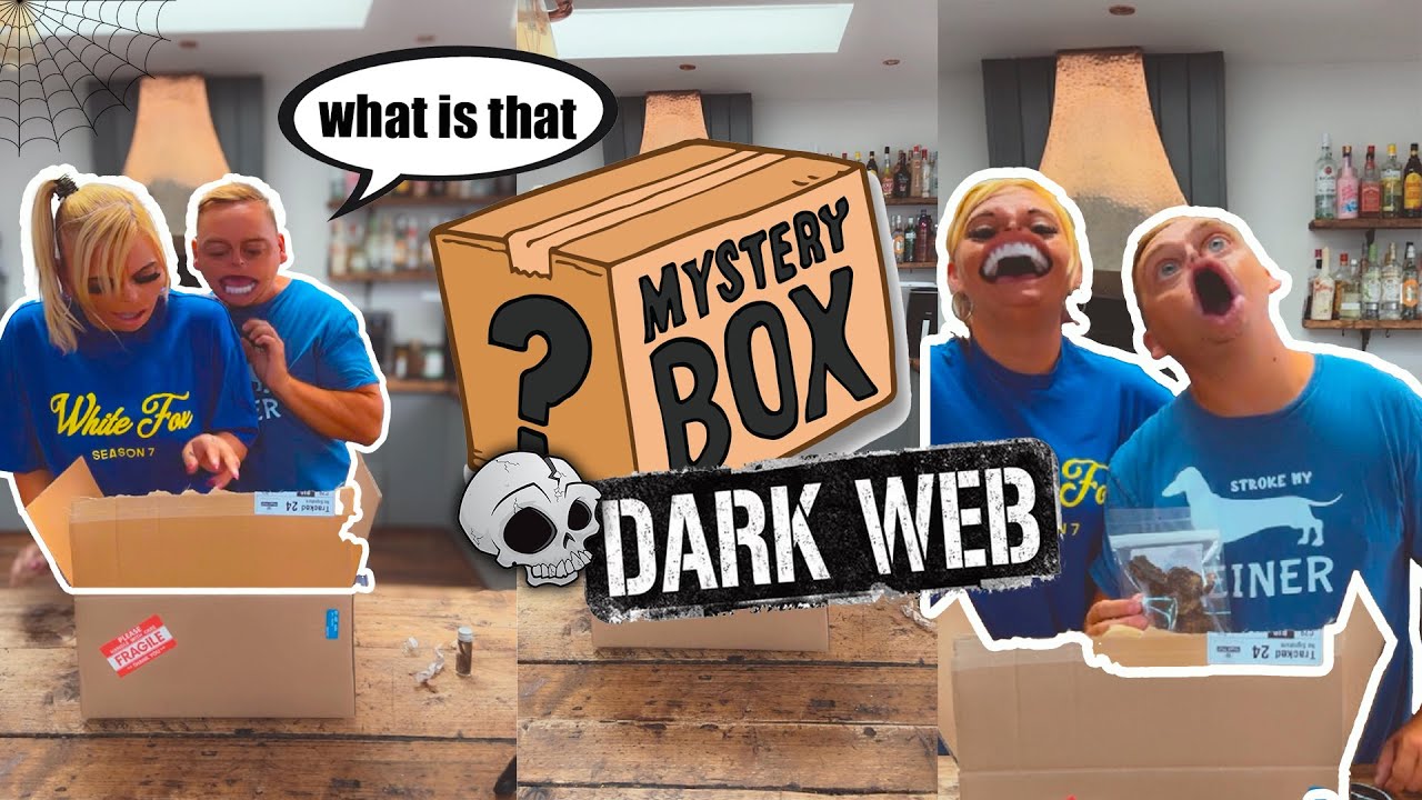 I bought a mystery box from the dark web - YouTube