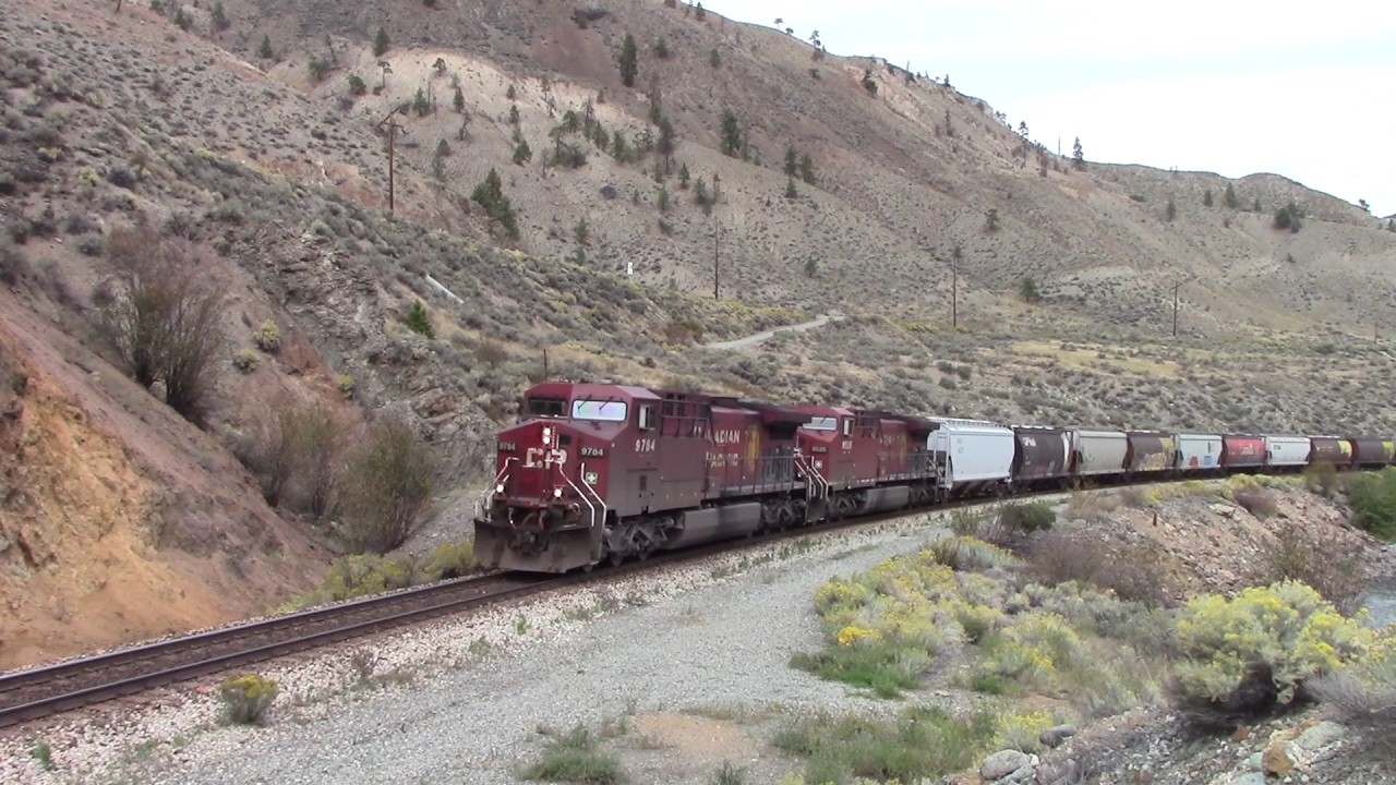 Railfanning the Thomspon Canyon! CN 2115 + More! - YouTube