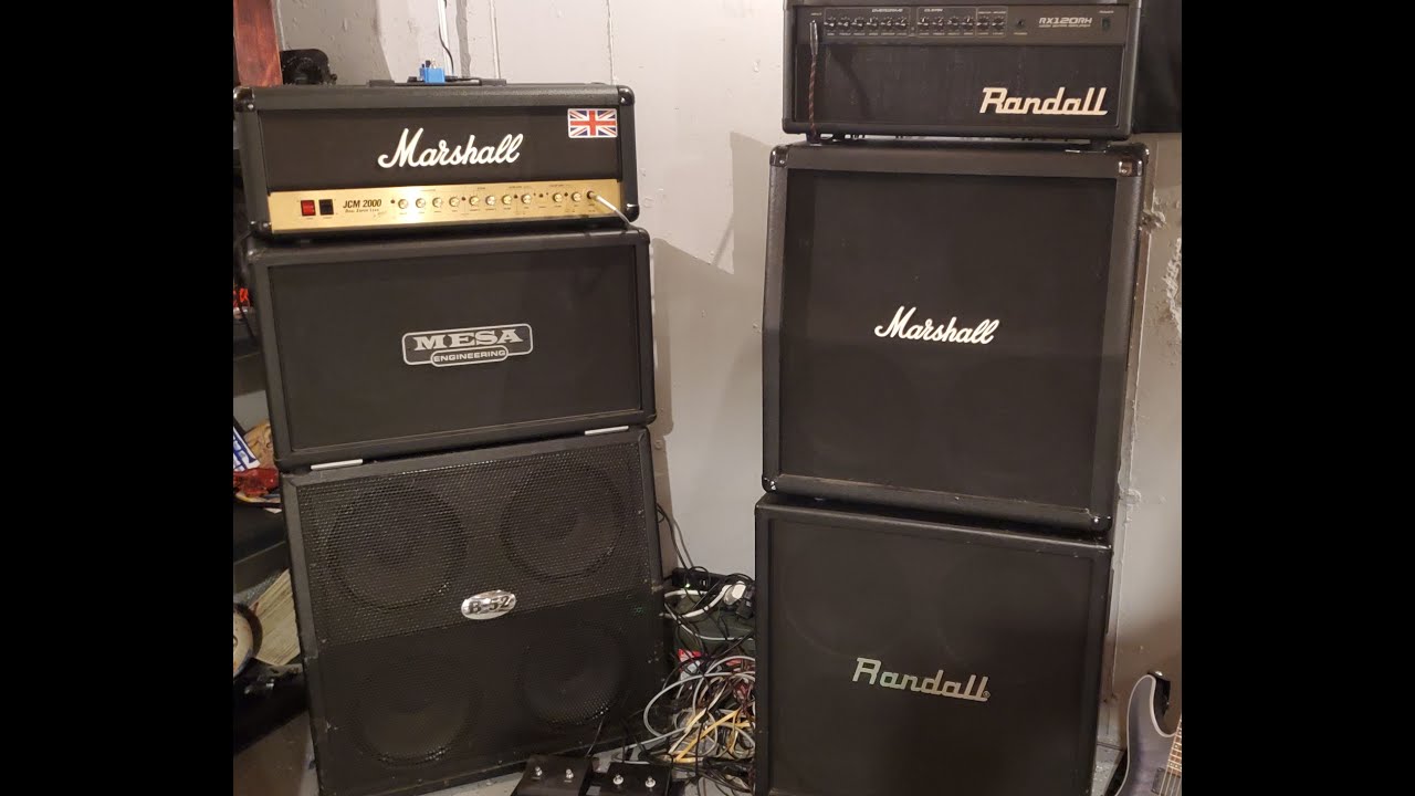 Marshall vs Randall Drop C--Full stack Comparison--In The Basement ...
