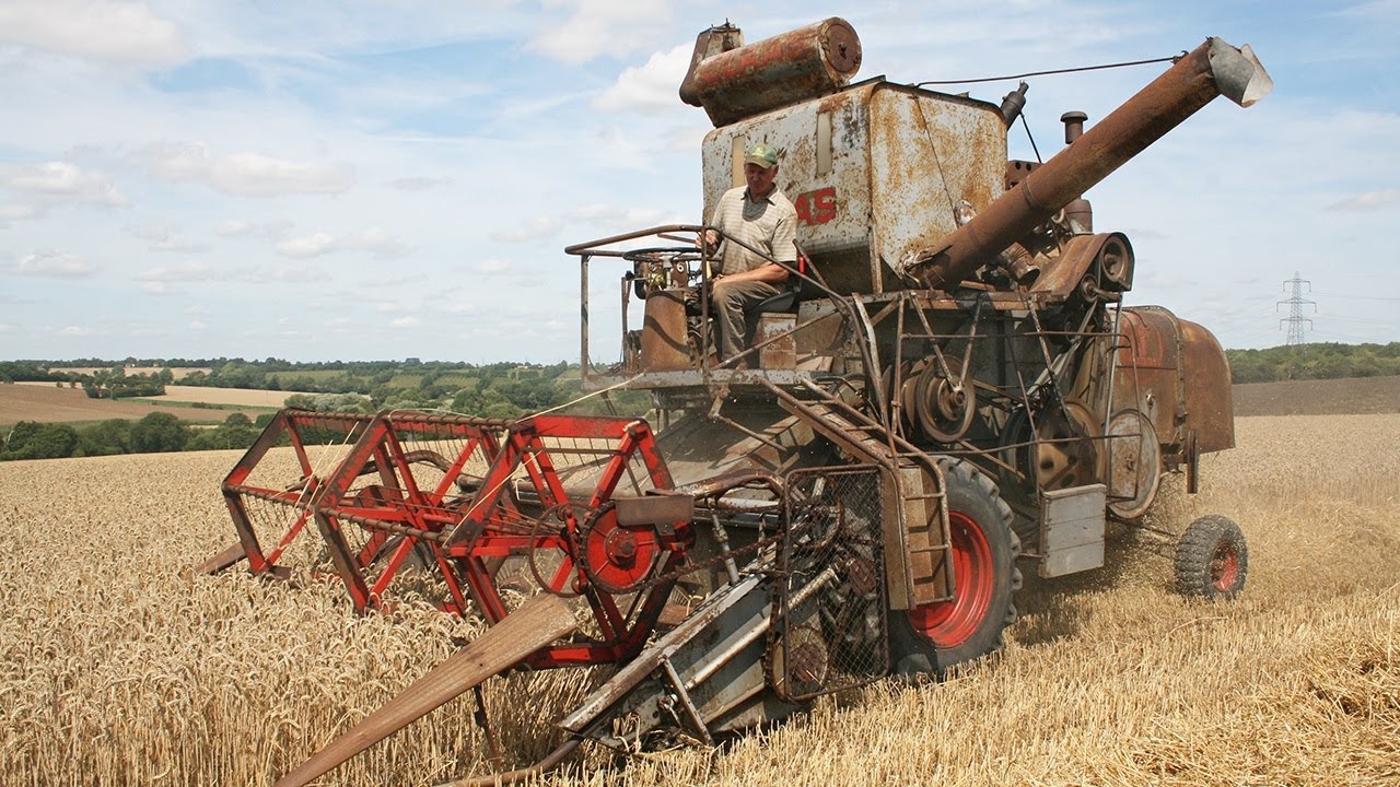 Vintage 1961 Claas SFB combine | The first Claas self-propelled ...
