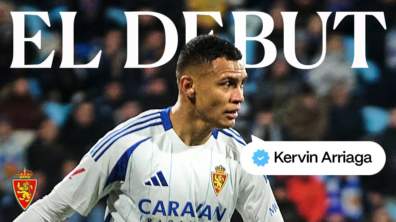 🇭🇳🎥 EL DEBUT | Así fue el primer partido de Kervin Arriaga con el Real Zaragoza - YouTube