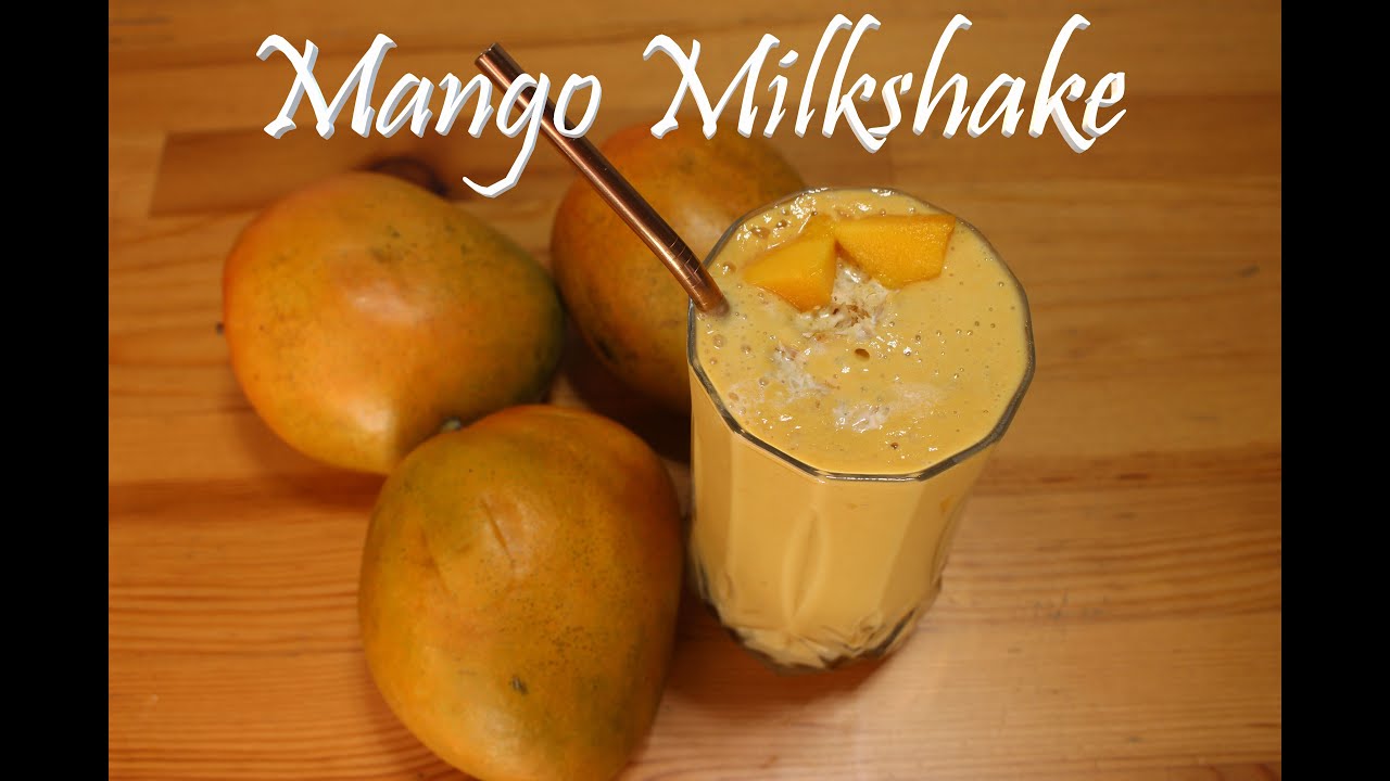 Summer Delight - Thick and Creamy Mango Milkshake - Refreshing - YouTube