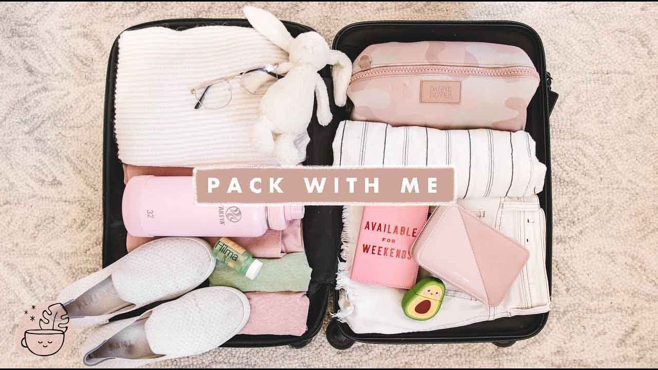 Pack With Me ️ NYC → LA (& Packing Hacks!) | Veggiekins - YouTube