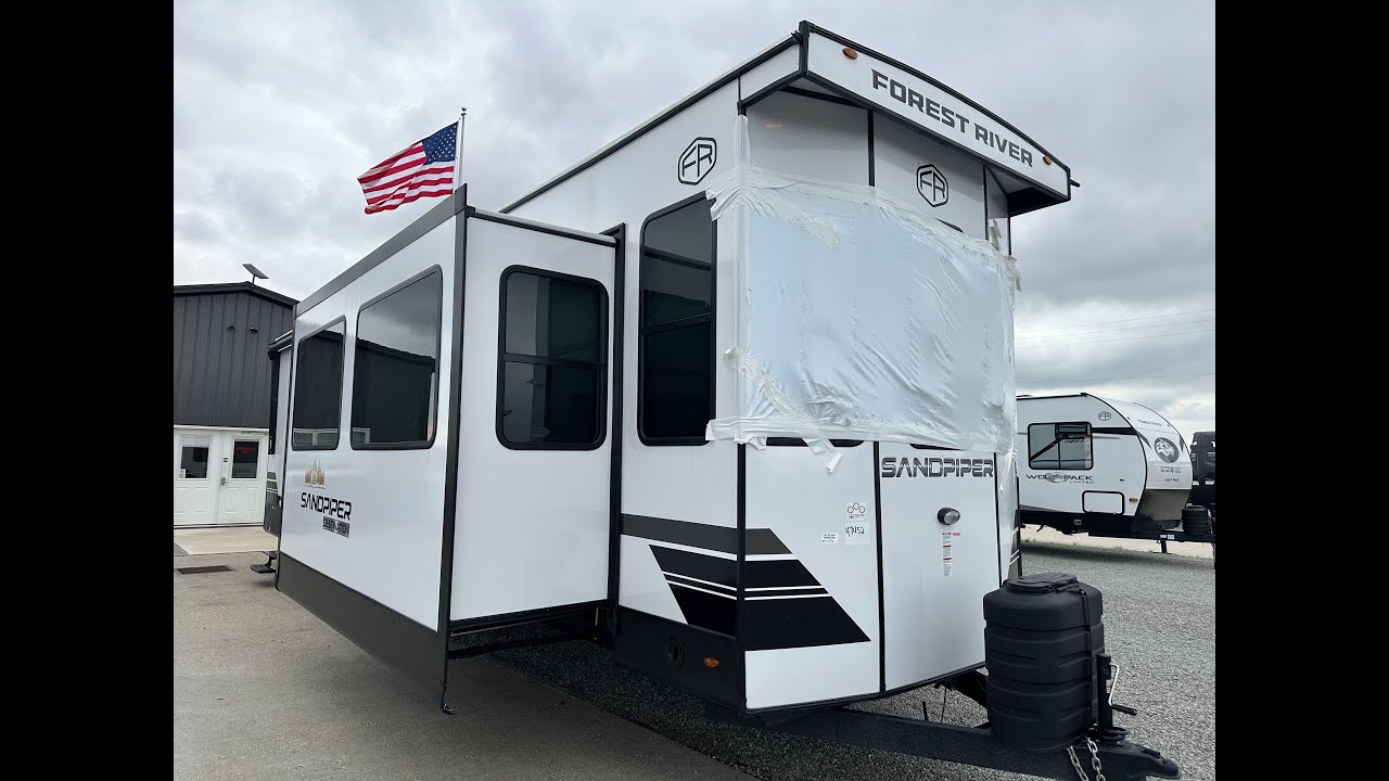 2025 Forest River RV Sandpiper Destination Trailers 399LOFT - YouTube