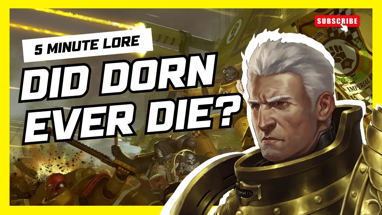 Rogal Dorn – The LOST Primarch Who Might Return! - YouTube