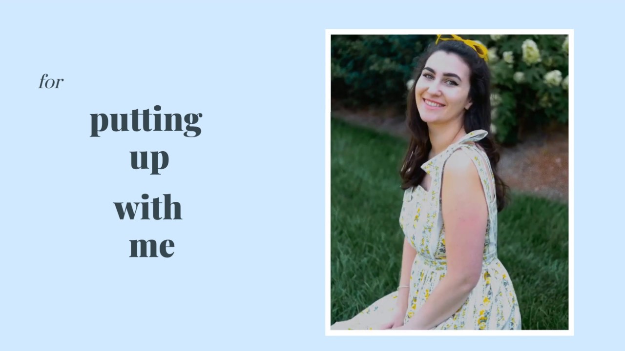 Elizabeth Gerardi - Putting Up With Me (Official Lyric Video) - YouTube