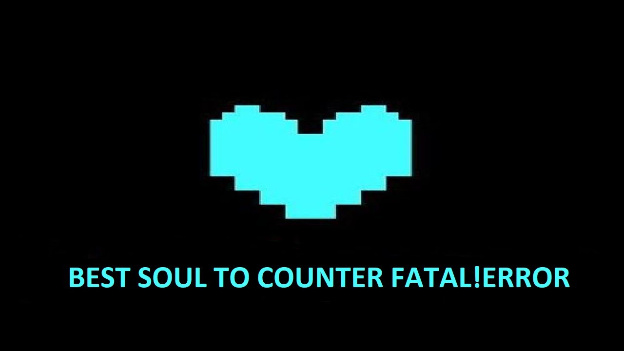 The Best Way To Counter The Fatal Error | Undertale Infinity - YouTube