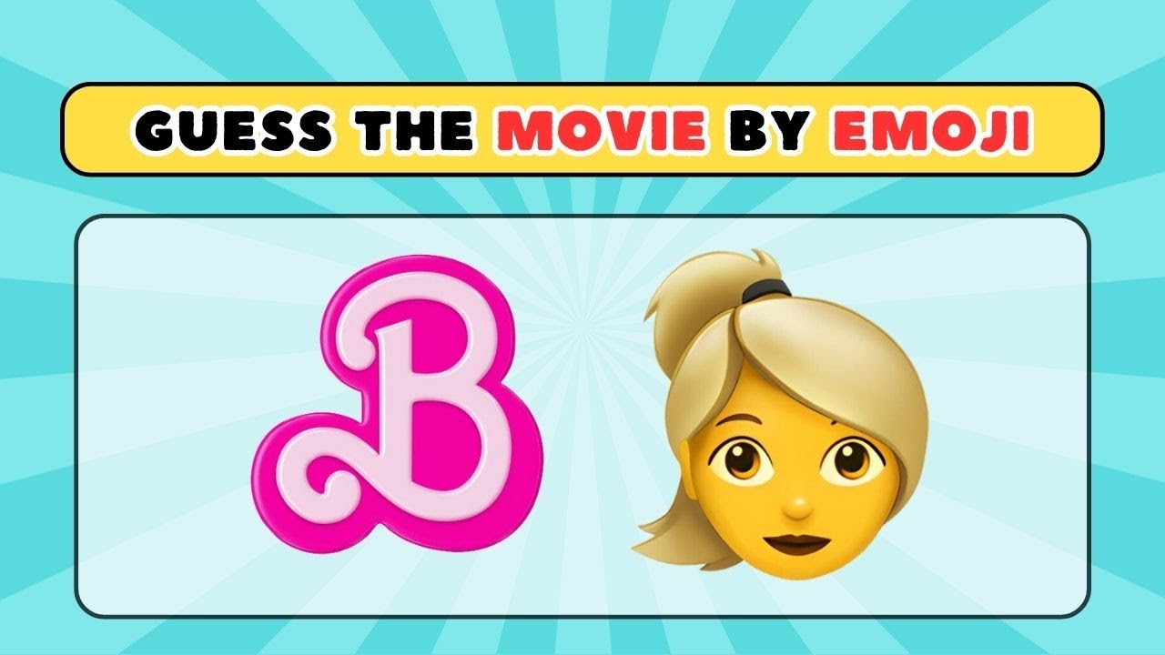 GUESS THE MOVIE BY EMOJI QUIZ| Movies name by Emoji - YouTube
