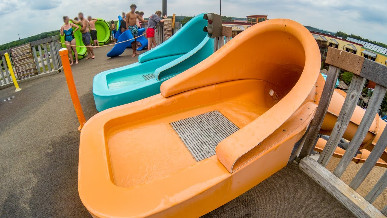 Kalahari Resort Wisconsin Dells - Racer Water Slide "Extreme Rush ...