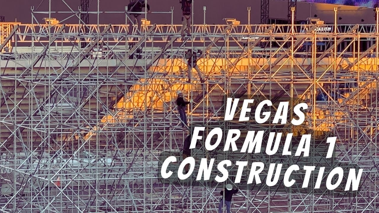 Behind The Sphere Formula 1 Grandstands Are Taking Over! Construction ...