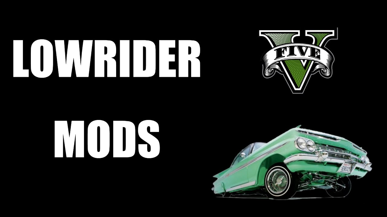 Lowrider Mods!! GTAV PC Custom Modding and cars - YouTube