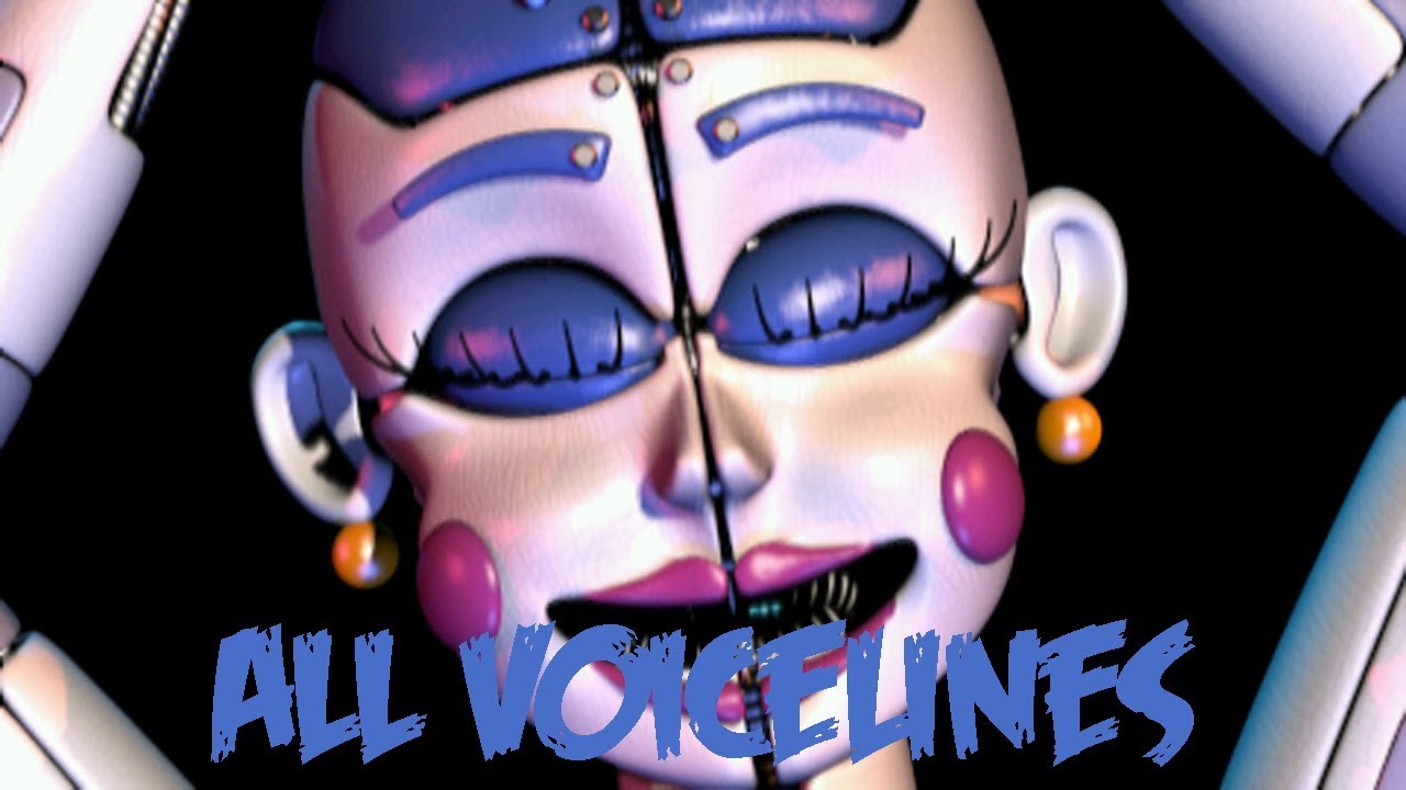 Ballora | All Voicelines with Subtitles | Ultimate Custom Night - YouTube