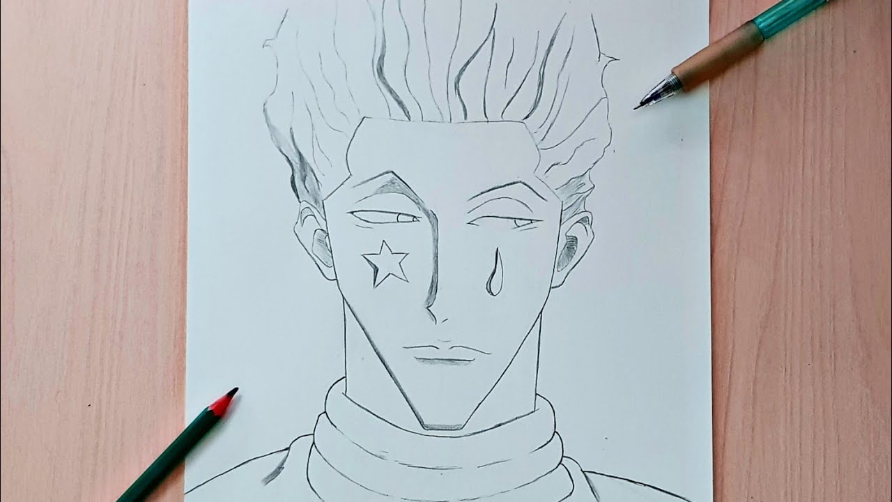 How to Draw Hisoka From Hunter X Hunter | Step By Step Easy - YouTube