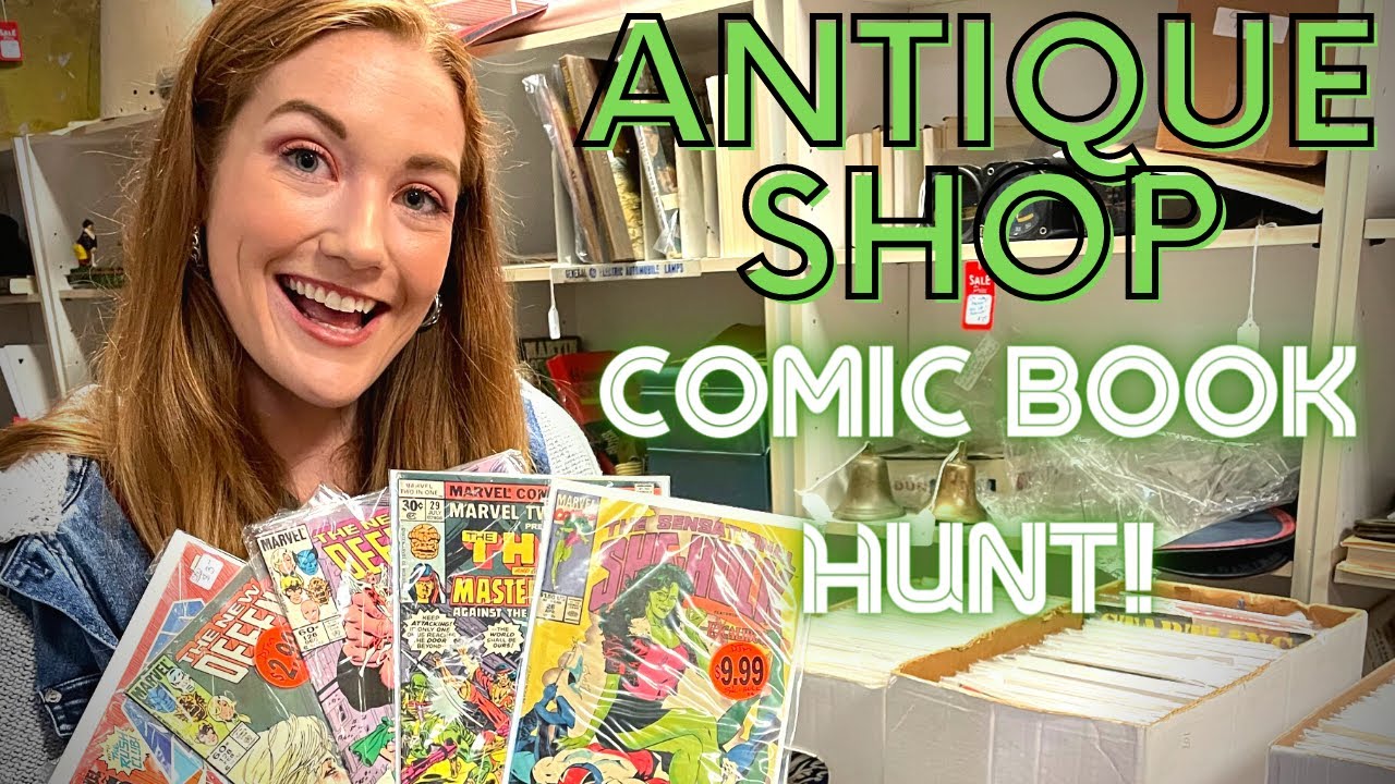 Hunting For Comic Books at Local Antique Shops! WHAT DID WE FIND ...