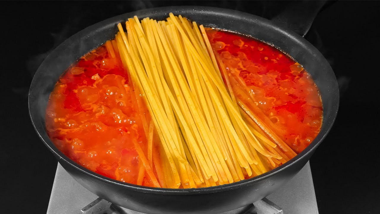 Originales Pasta-Rezept! So leckere Spaghetti haben Sie noch nie ...
