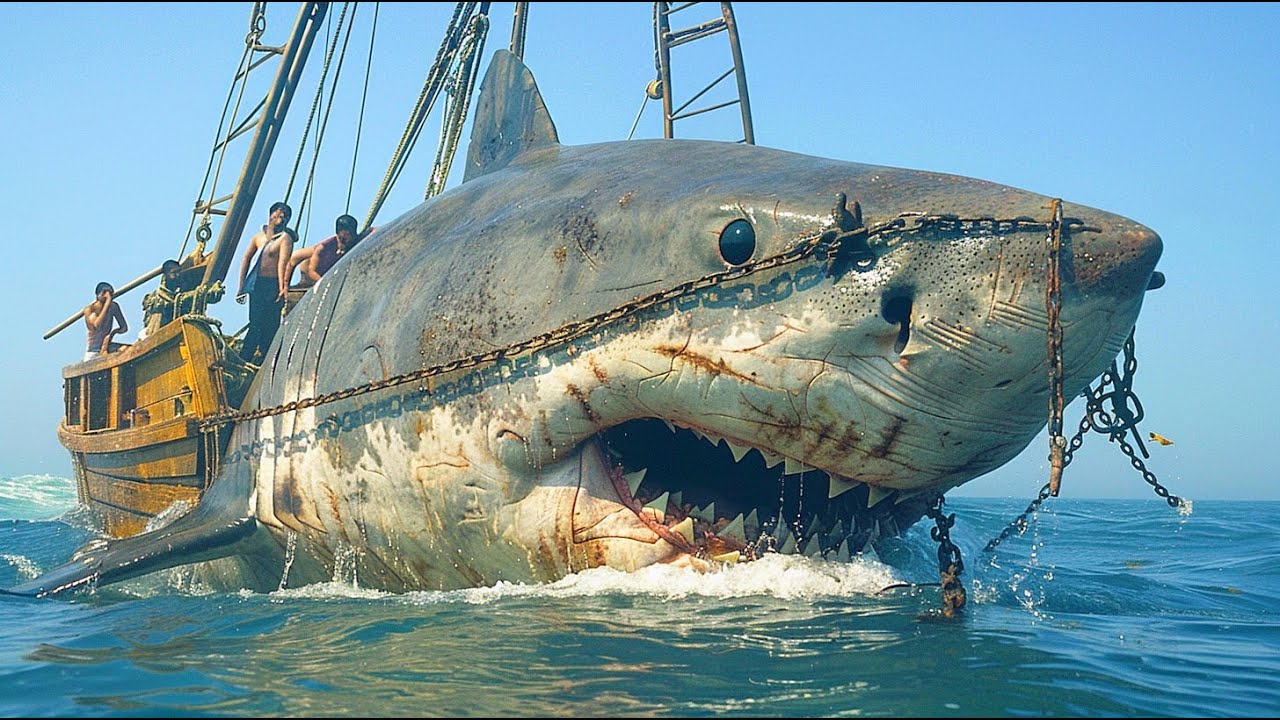 Necesitan capturar al TIBURÓN MÁS GRANDE de TODO EL OCÉANO si quieren ...