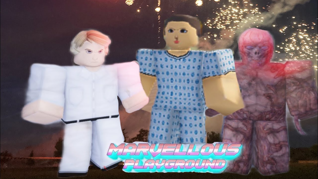 Playing Roblox Marvellous playground - YouTube