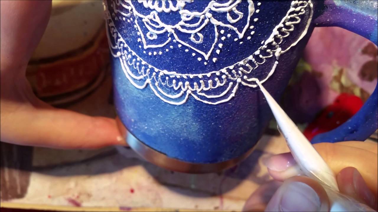 Henna Galaxy Thermal Mug DIY - YouTube