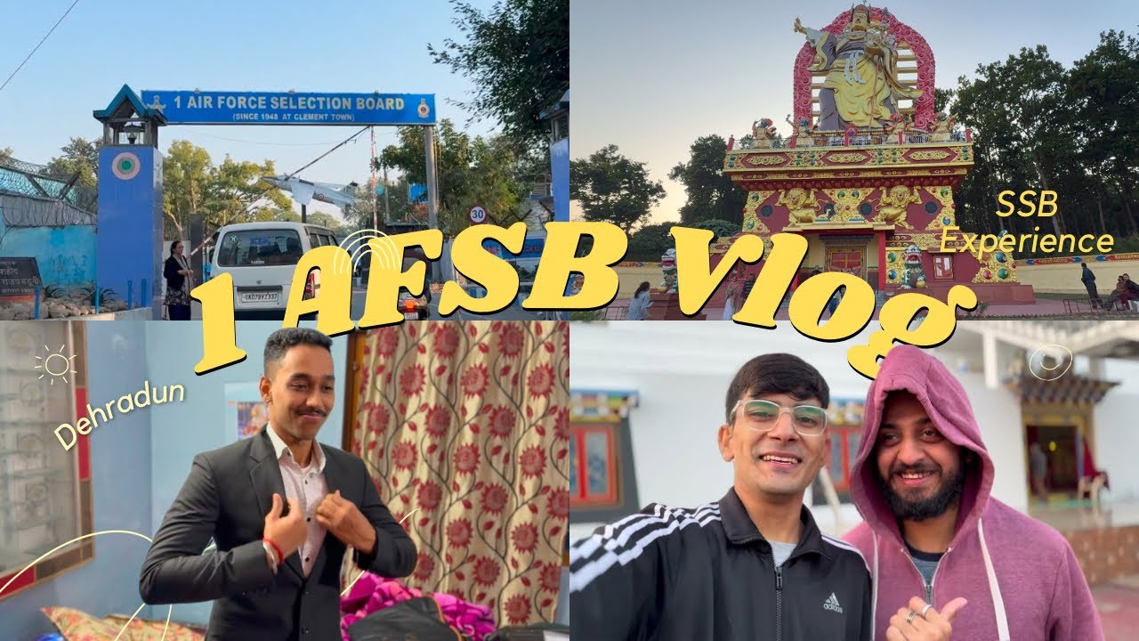 Dehradun SSB Vlog | 1 AFSB Dehradun [Vlog-12] Mr. Jagss | - YouTube