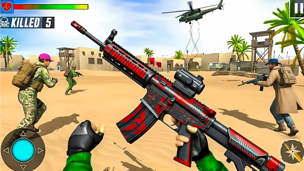 FPS Robot Shooter Strike Anti-Terrorist Shooting _ Android GamePlay ...