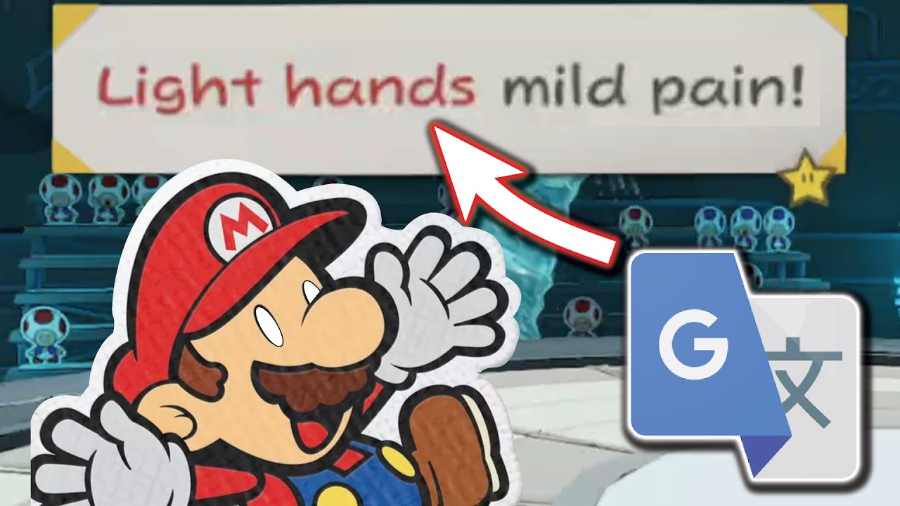 GOOGLE TRANSLATED Water Vellumental - Paper Mario The Origami King ...